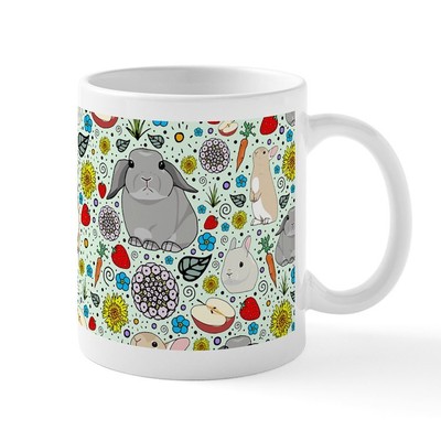 CafePress Rabbits Mugs 11 oz Ceramic Mug (55782739) | eBay