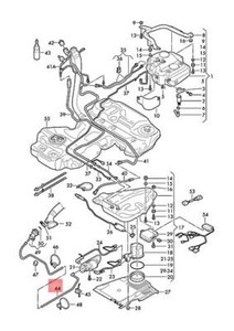 Genuine AUDI A4 Avant S4 Metering Line For Reducing Agent Injector ...