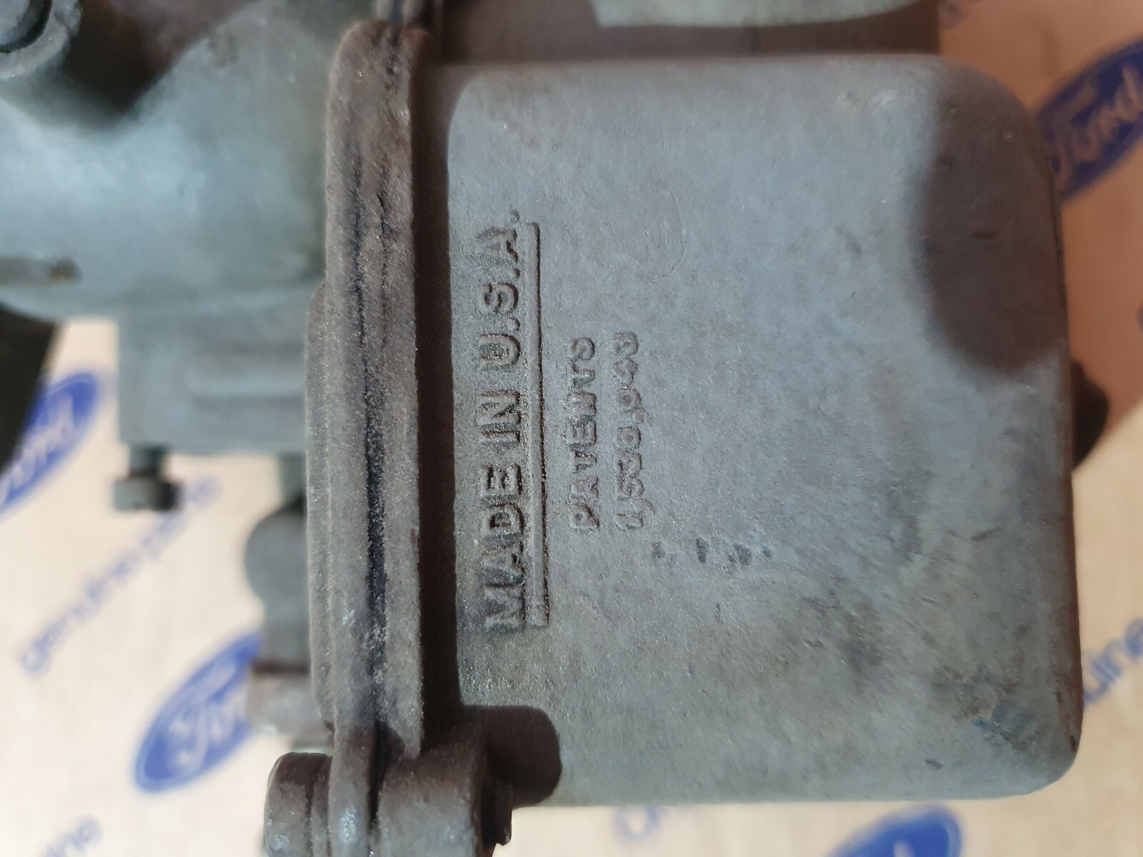 Ford Modelo A Carburador Marvel Schebler E.A Bessom 1928-31 patent ...