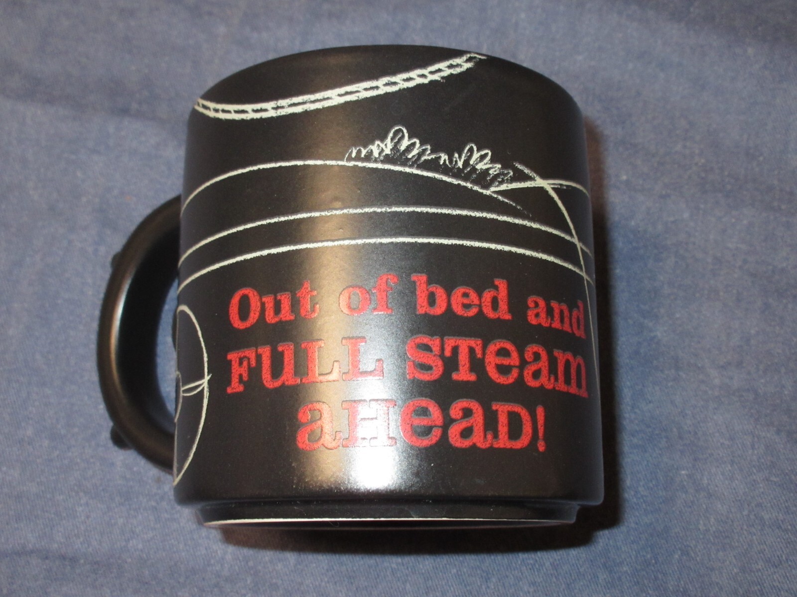 HALLMARK Mickey Mouse Disney STEAMBOAT WILLIE Mug Ship’s Wheel Full ...