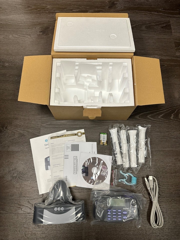 EasyOne Plus Diagnostic Spirometer Model 2000-2NP FREE SHIPPING | eBay