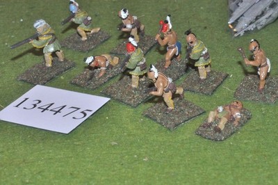 28mm 7YW / french indian war - 10 natives - (134475) | eBay UK