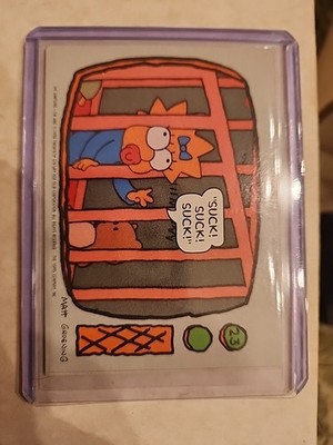 1990 Topps the Simpsons Trading Card Maggie | eBay