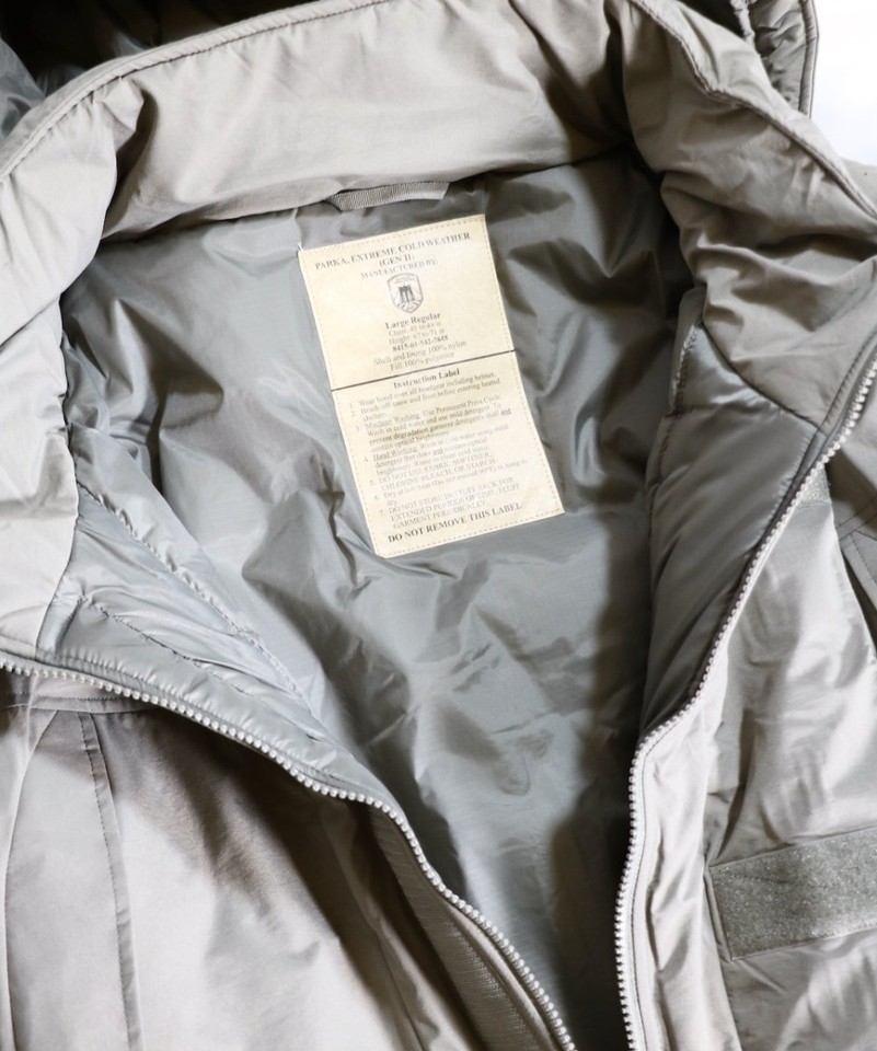 U.S.Army Military Level Lev 7 P.C.U. TYPE-2 Primaloft ECWCS Coat ...