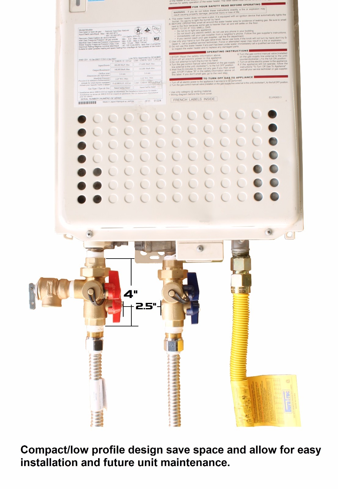 Gas Tankless Water Heater Installation Complete Kit TKLS-CK | eBay