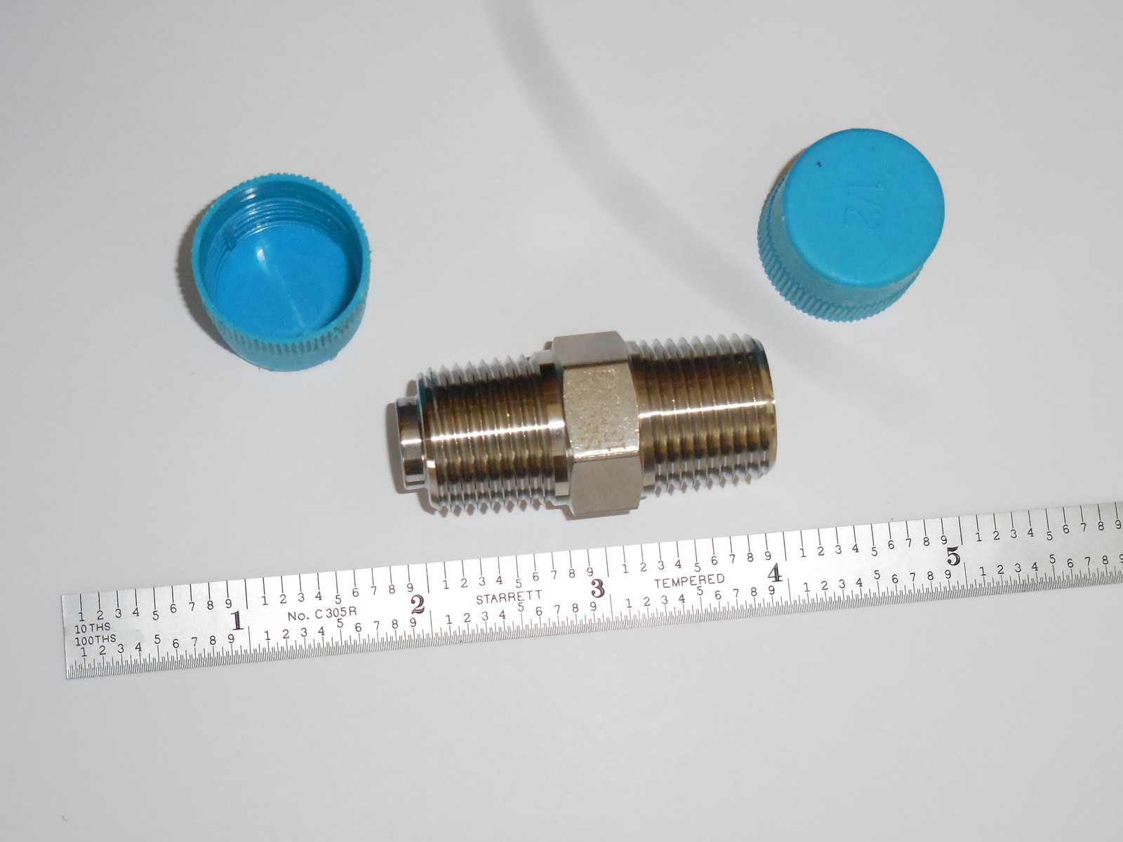 NEW FMT PRODUCTS HF-9810-14 SPRING LOADED HEX FITTING-1/4" , 1/2" X 1/2 ...