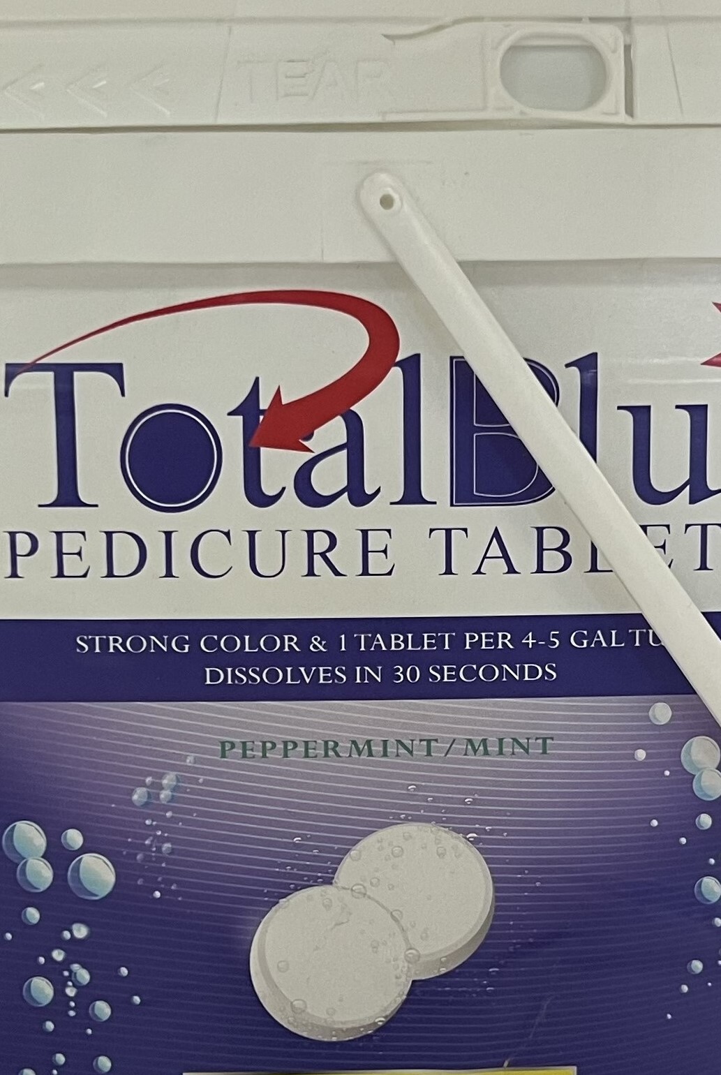 Pro Triple XXX Pedicure Tablets XXX Peppermint or Mint TrueBlue -Your ...