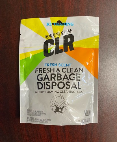 CLR Garbage Disposal Cleaner / Fast Odor Removal Fresh Scent ~ 5 ...