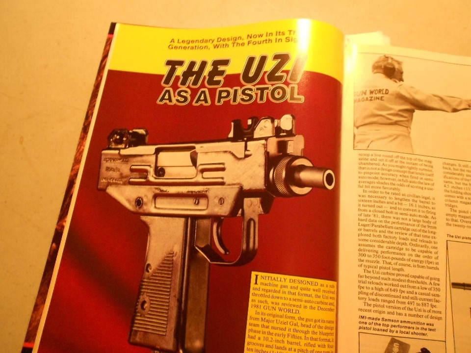 Uzi Pistol AMT Lightning 25/.22 .300 Winchester Magnum | eBay