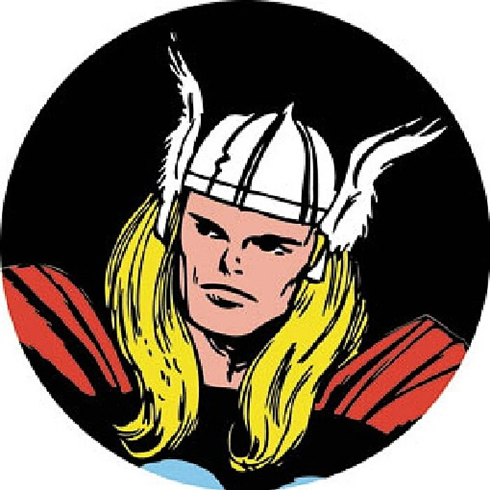 Thor Comic Face Drawing