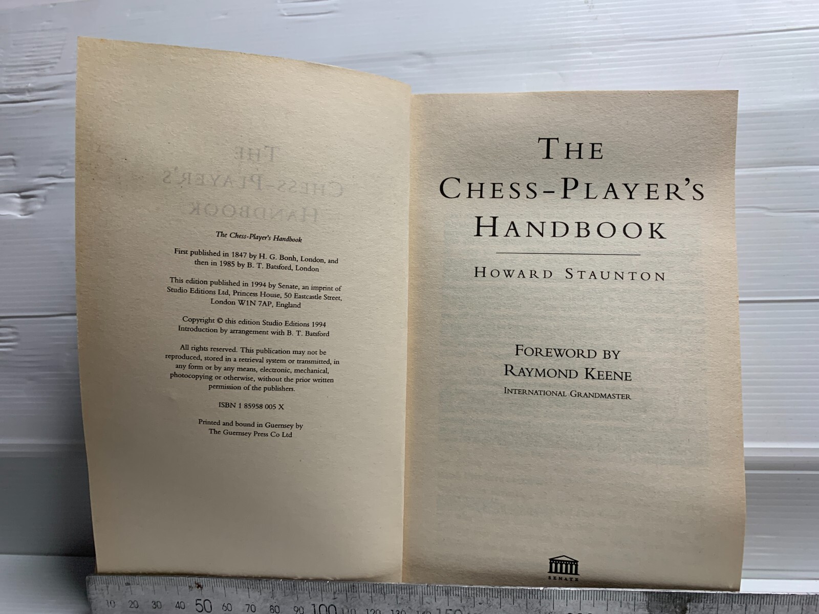 The Chess-player's Handbook by Howard Staunton (Paperback, 1994) for ...