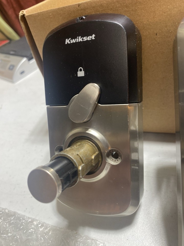 Kwikset SmartCode 955 Light Commercial 10-Button Keypad Satin Nickel ...