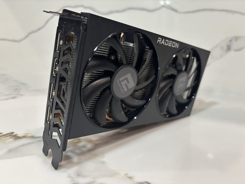 PowerColor Fighter AMD Radeon RX 6600 Graphics Card with 8GB GDDR6 ...