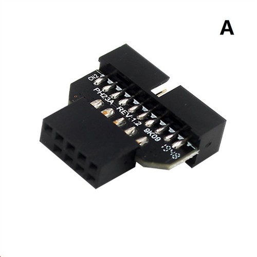 New Panel Plug Connector USB3.0 19-pin To USB2.0 9-Pin Adapter For ...