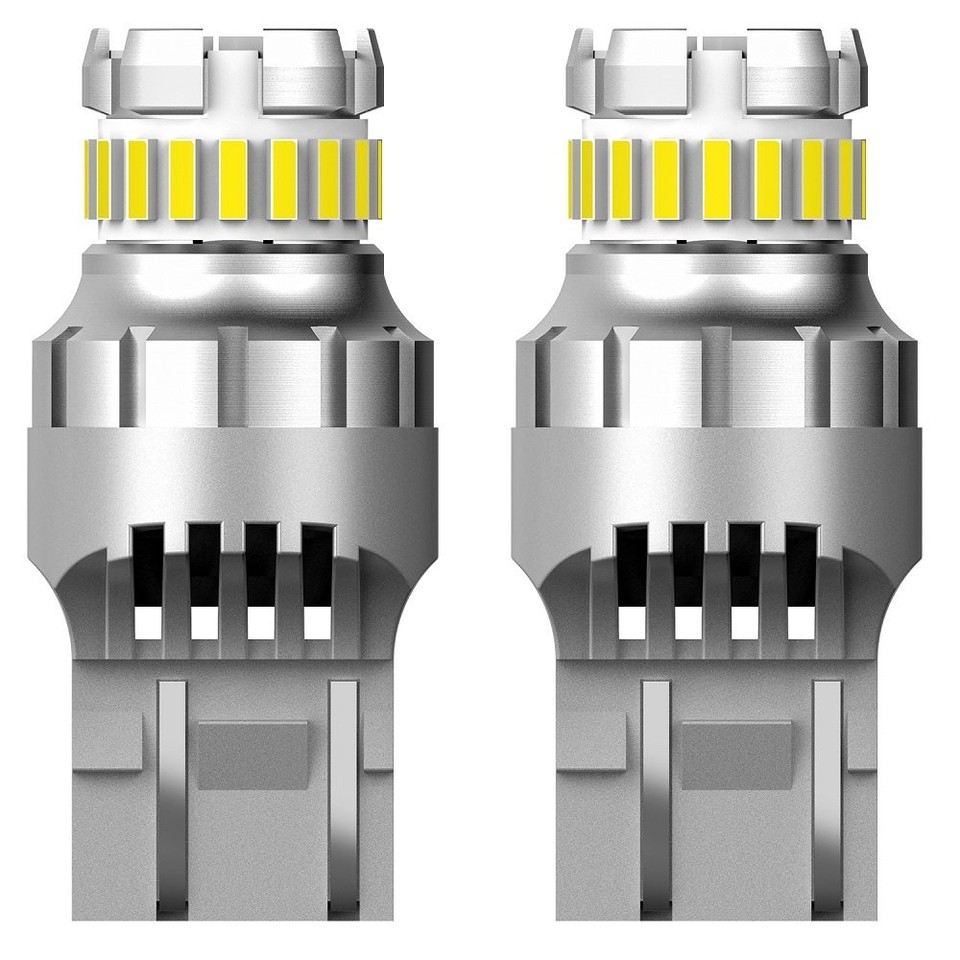 AUXITO 4*23LED White Back Up Reverse Light Bulb 2400LM 7443 7440 6000K ...