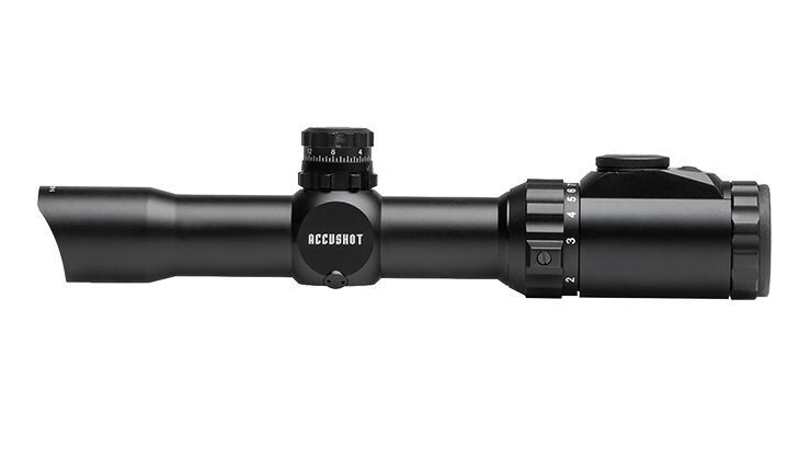 UTG 1-8X28 30mm MRC LPVO Scope, BG4 Reticle with ACCU-SYNC® Mount SCP3 ...