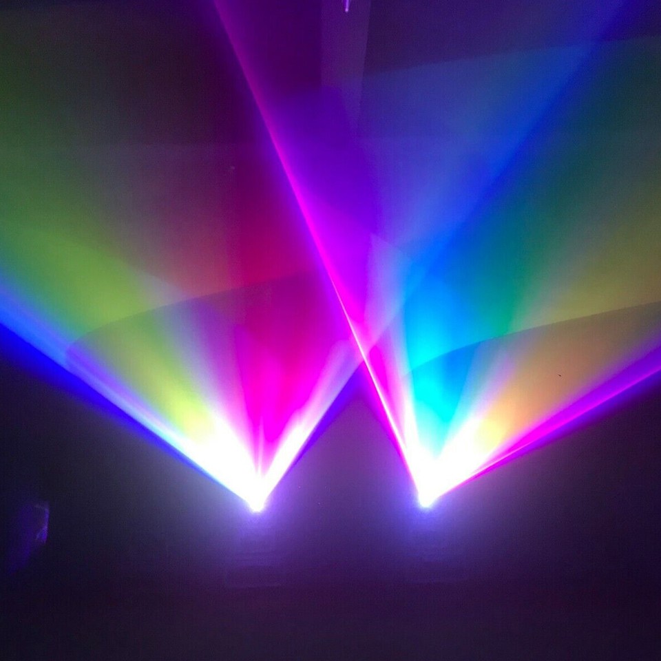 Full Color 3W RGB Animation Laser Projector DJ Light ILDA Stage Laser ...