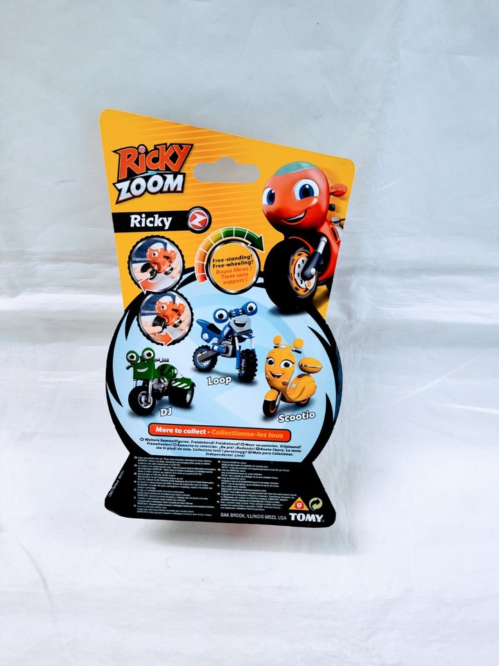 Tomy Toy Ricky Zoom Ricky 3" Inch Red Scooter Toy 53941200213| eBay