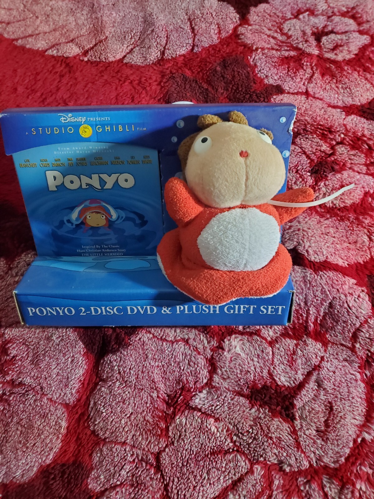 Ponyo (DVD, 2010, 2-Disc Set, With Plush Toy) for sale online | eBay