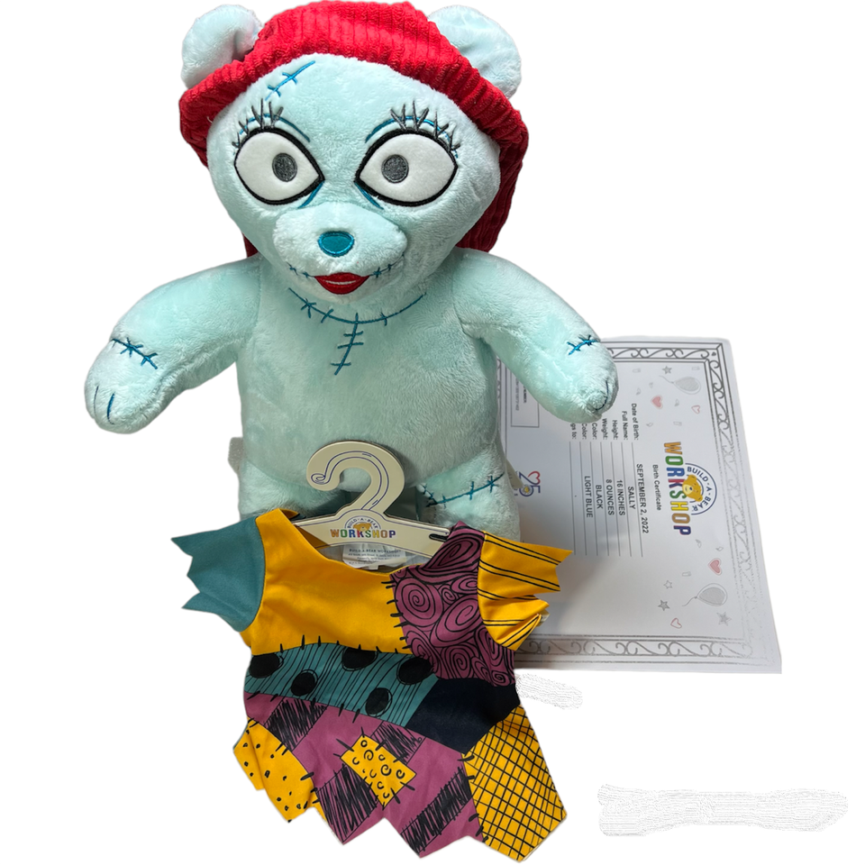 Build a Bear Disney's The Night Before Christmas Trio Jack, Sally and ...
