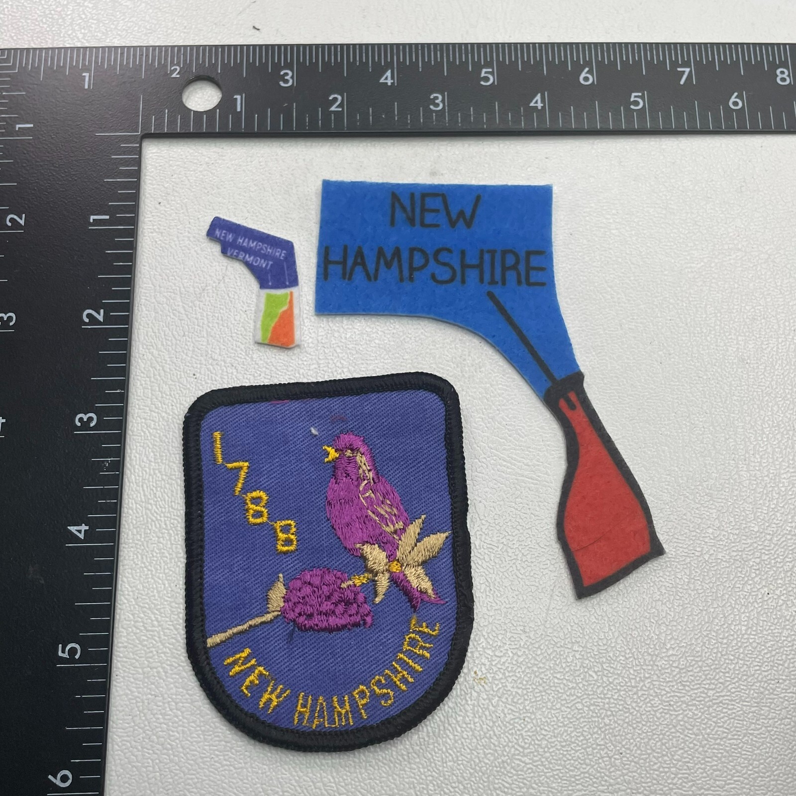 1 New Hampshire Patch + 2 New Hampshire Felts 39Z7 | eBay