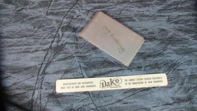 Vintage Haverhill MA Celluloid Ruler, Dalrymple, & McCann Furniture Co ...