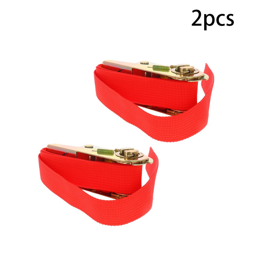 2Pcs 1m Lashing Strap Tie Down Cargo Lash Strap Cam Buckle Truck ...