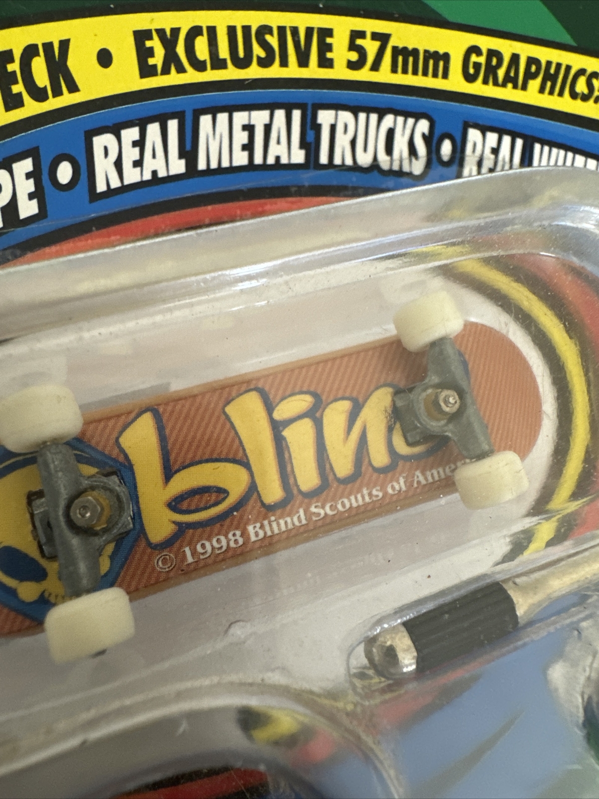 Sealed Tech Deck Mini Blind 9703D- 1998 Series 9703 NEW IN BOX VINTAGE RARE
