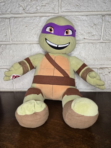 Build A Bear Workshop TMNT Ninja Turtles Donnie Donatello Plush Doll ...