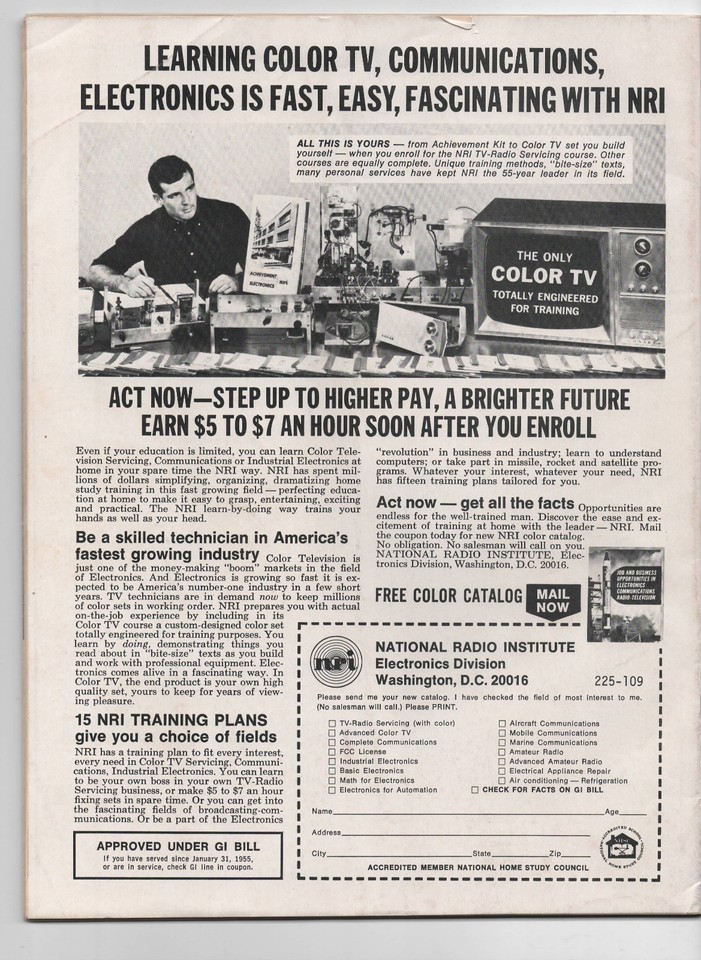 REAL MEN OCTOBER 1969 MEN'S ADVENTURE MAGAZINE | eBay