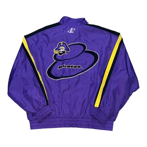 Vintage East Carolina Pirates ECU Logo Athletic Full Zip Embroidered ...