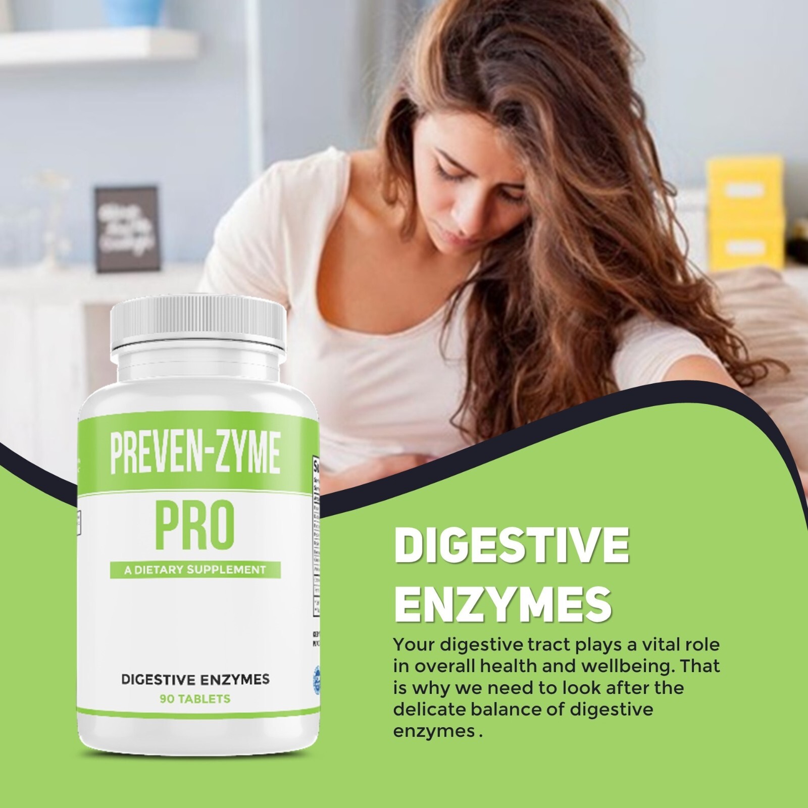PREVENZYME PRO Digestive Enzymes Legere Pharmaceuticals for ES Global ...