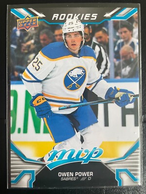 Owen Power 2022-23 Upper Deck MVP SP RC Card #243 **Quantity Available ...
