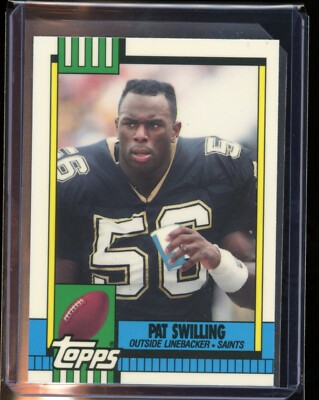 1990 Topps Tiffany #235 Pat Swilling 3000 Print Run MINT Set Break | eBay