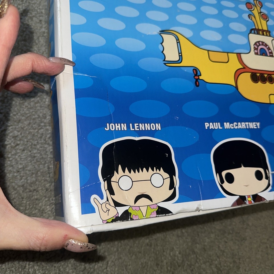 Funko Pop! Rocks The Beatles Yellow Submarine Collector Set EXTREMELY ...