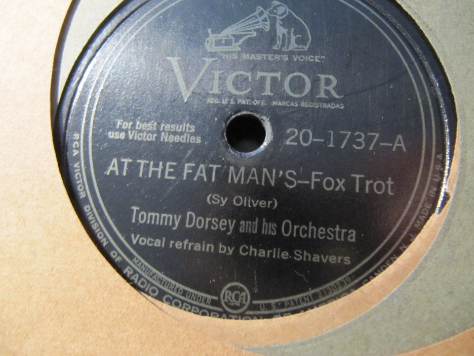 HALLOWEEN Chloe SONG OF THE SWAMP / At the Fat Man's TOMMY DORSEY ...