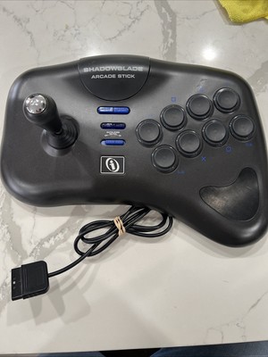 Shadow Blade Arcade Stick PS2 Gaming Controller Joystick Tested ...