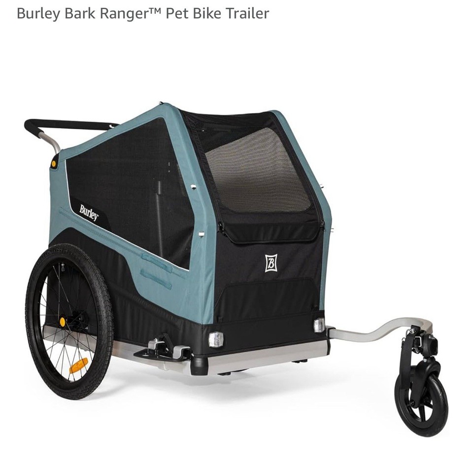 Burley Bark Ranger Dog Bike Trailer. XL /947106/ | eBay
