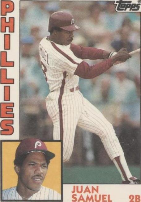 1984 Topps Traded - Juan Samuel #105-T (RC) for sale online | eBay