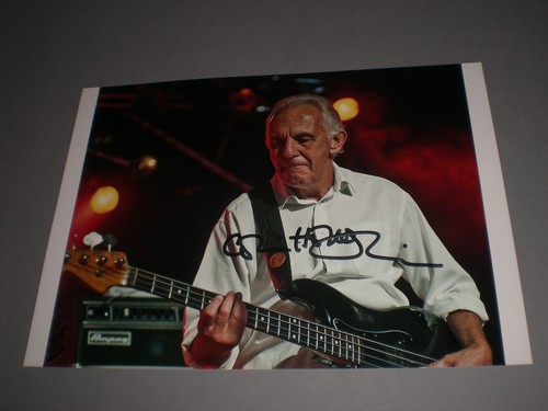 Colin Hodgkinson Ten Years After signed autograph Autogramm 8x11 photo ...