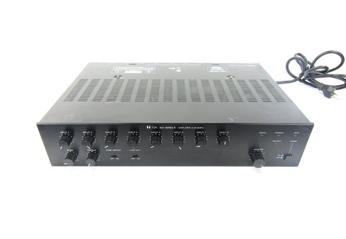 TOA A-903MK2 900 Series II Amplifier w/ (2) U-01 Input Modules | eBay
