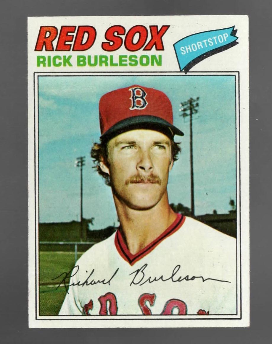 1977 Topps Rick Burleson Boston Red Sox #585 Excellent | eBay