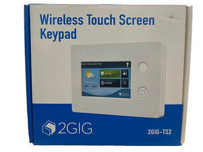 2GIG 2GIG-TS2-E WIRELESS TOUCHSCREEN KEYPAD FOR GC2E | eBay