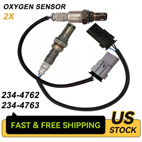 2Pcs Up+Downstream Oxygen Sensor For 2013-2015 Chevrolet Malibu 2.0L 2 ...