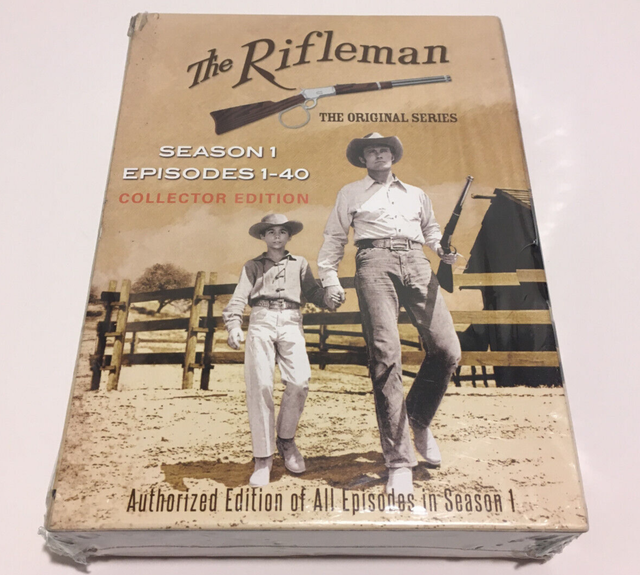 The Rifleman Complete Season 1 Episodes 1 - 40 DVD Boxed Set Collectors ...