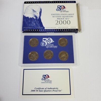 2000 us mint quarter proof set | eBay