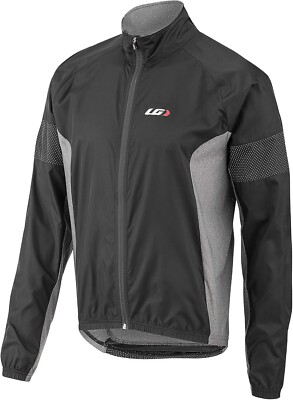 Louis Garneau XL Men's Modesto 3 Cycling Jacket Black/Gray- 1030229 | eBay