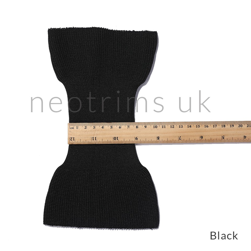 Rib Knit Cuff Fabric 1 Pair Ribbing Replacement Cuffing Seamless Jacket ...