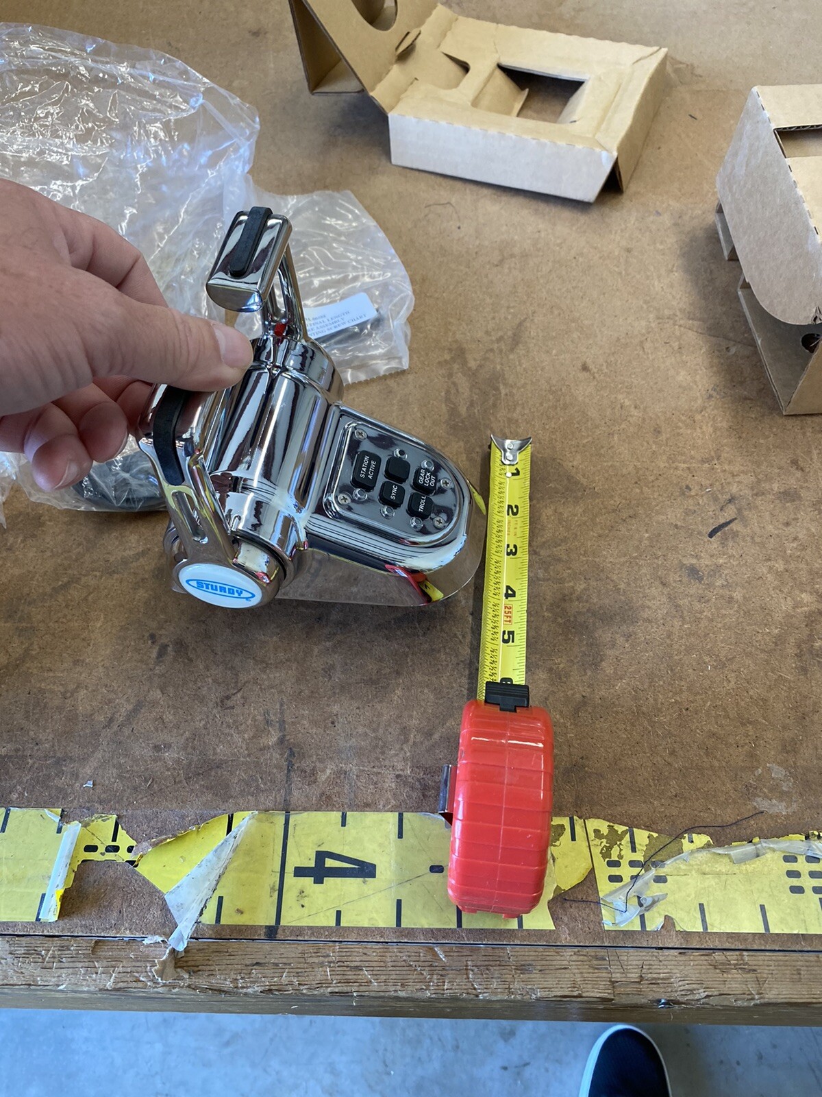 Sturdy SMDC SINGLE LEVER DUAL CONTROL 37D-01110-001 | eBay