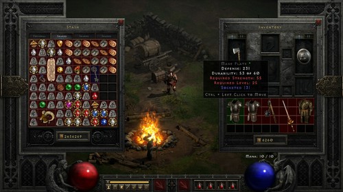 Diablo 2 Resurrected 3OS Mage Plate PC US 3 socket D2R | eBay